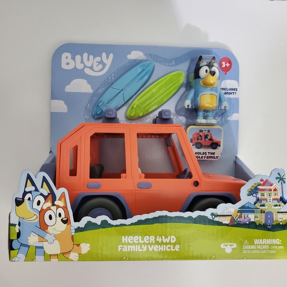 Moose Toys | Toys | Disney Junior Bluey Heeler 4wd Family Vehicle ...